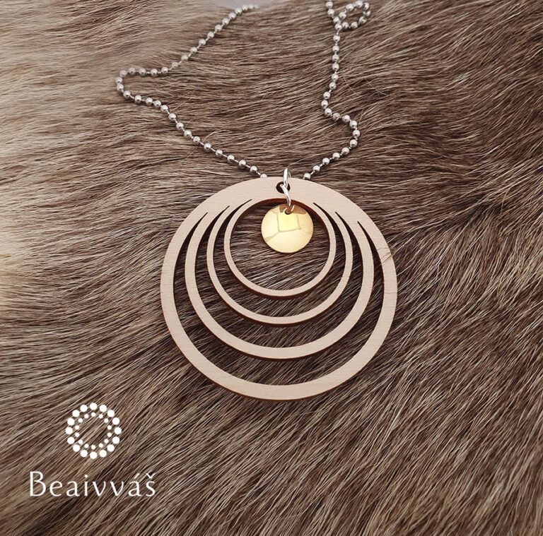 Auringon Halo -kaulakoru - Pala pohjoista